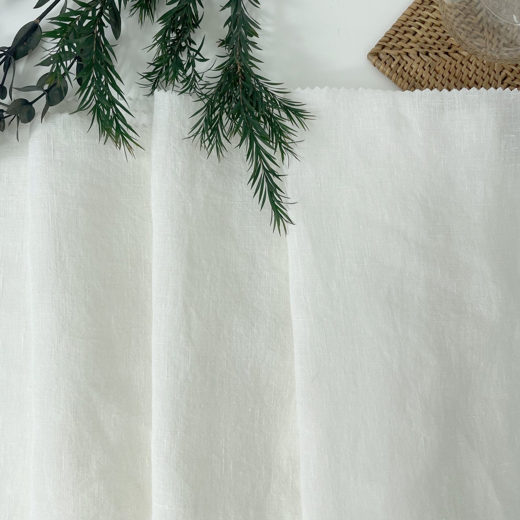 Light Weight High Twisted Linen Fabric 21s | The Linen Lab